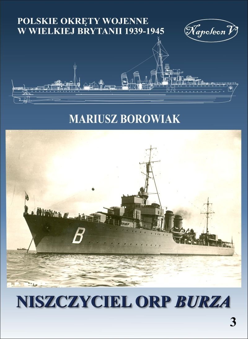Niszczyciel ORP Burza - Borowiak Mariusz | Książka w Empik