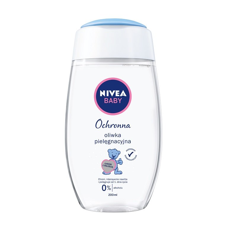 Nivea, Baby ochronna oliwka pielęgnacyjna 200ml | Sklep EMPIK.COM