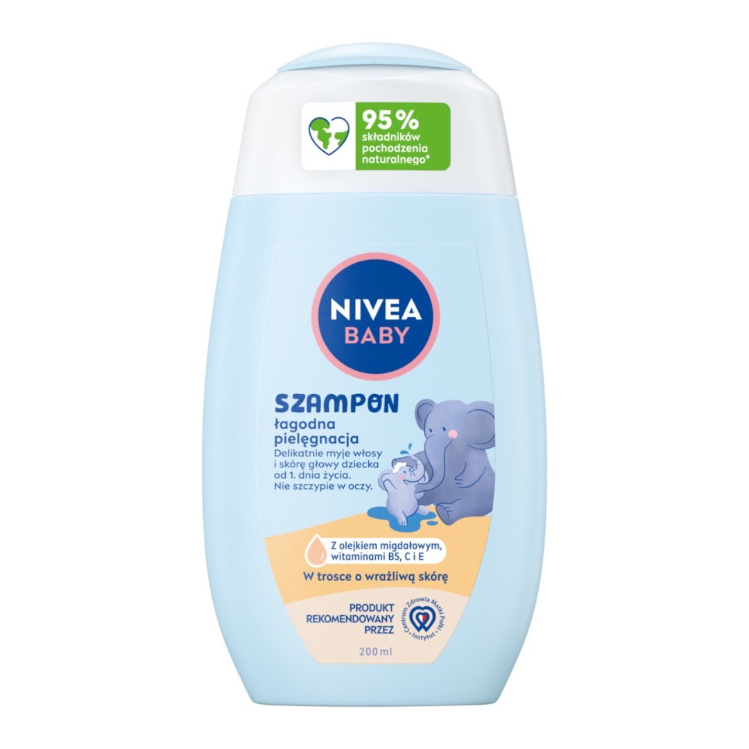 NIVEA BABY Szampon łagodna pielęgnacja 200 ml - Nivea | Sklep EMPIK.COM