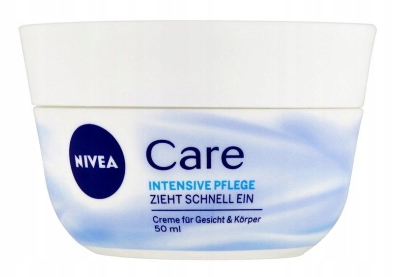 Nivea Care, Krem do twarzy, rąk i ciała, 50ml | Sklep EMPIK.COM
