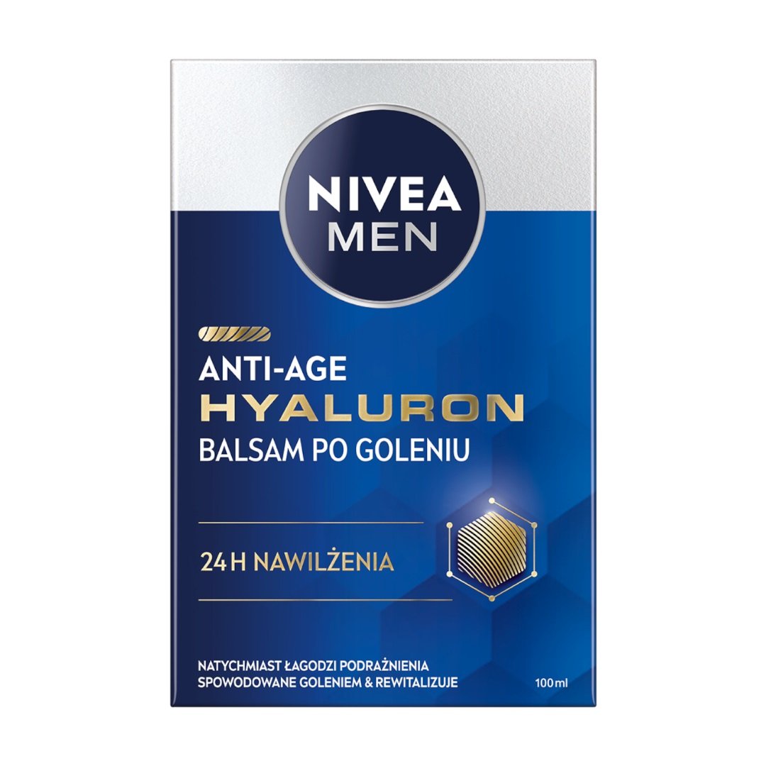 Nivea Men Anti-Age Hyaluron Balsam Po Goleniu Przeciwzmarszczkowy 100 ...