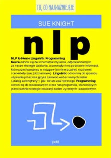 Nlp To Co Najważniejsze - Knight Sue | Książka w Empik