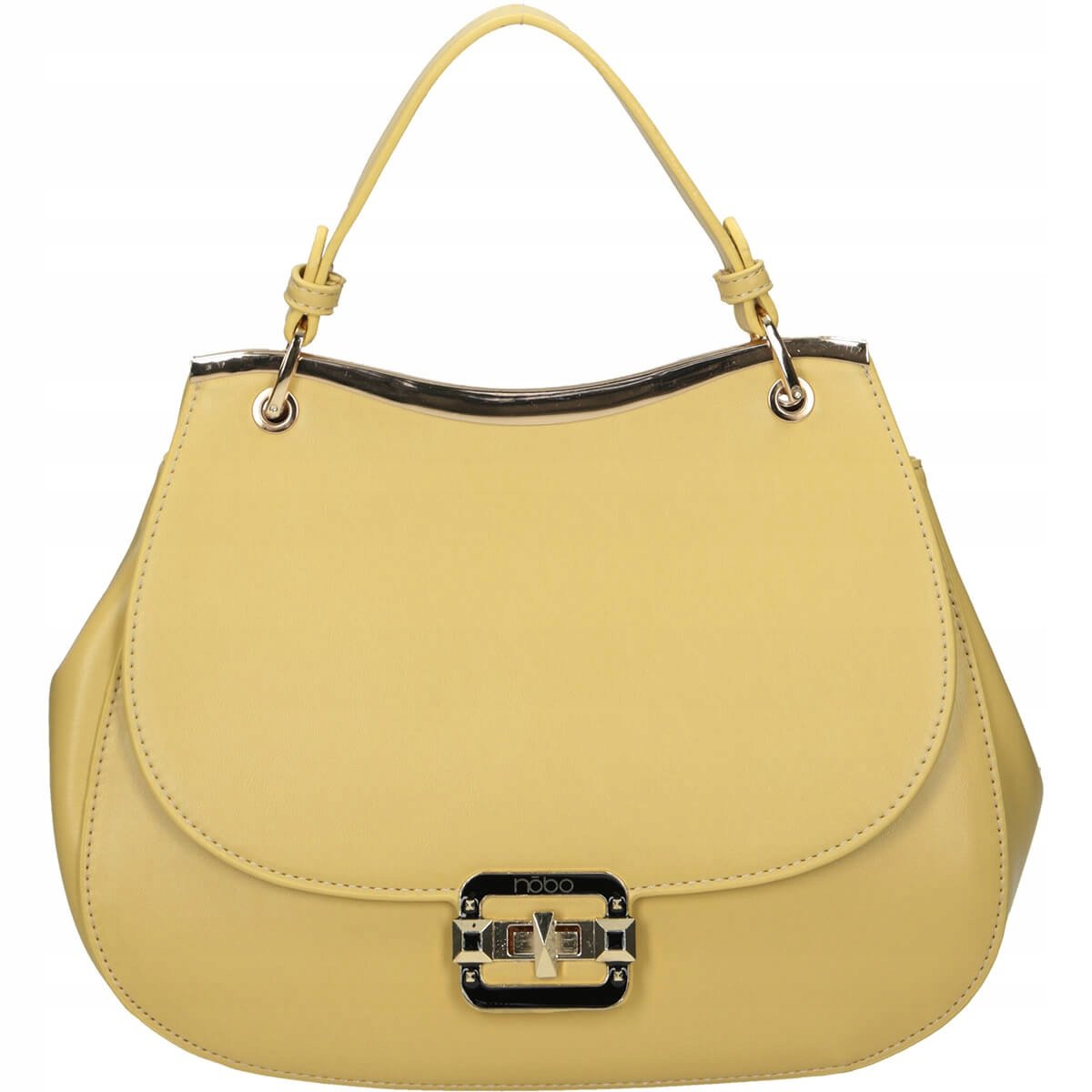 Nobo Elegancka Żółta Damska Torba Do Ręki - Nobo | Moda Sklep EMPIK.COM