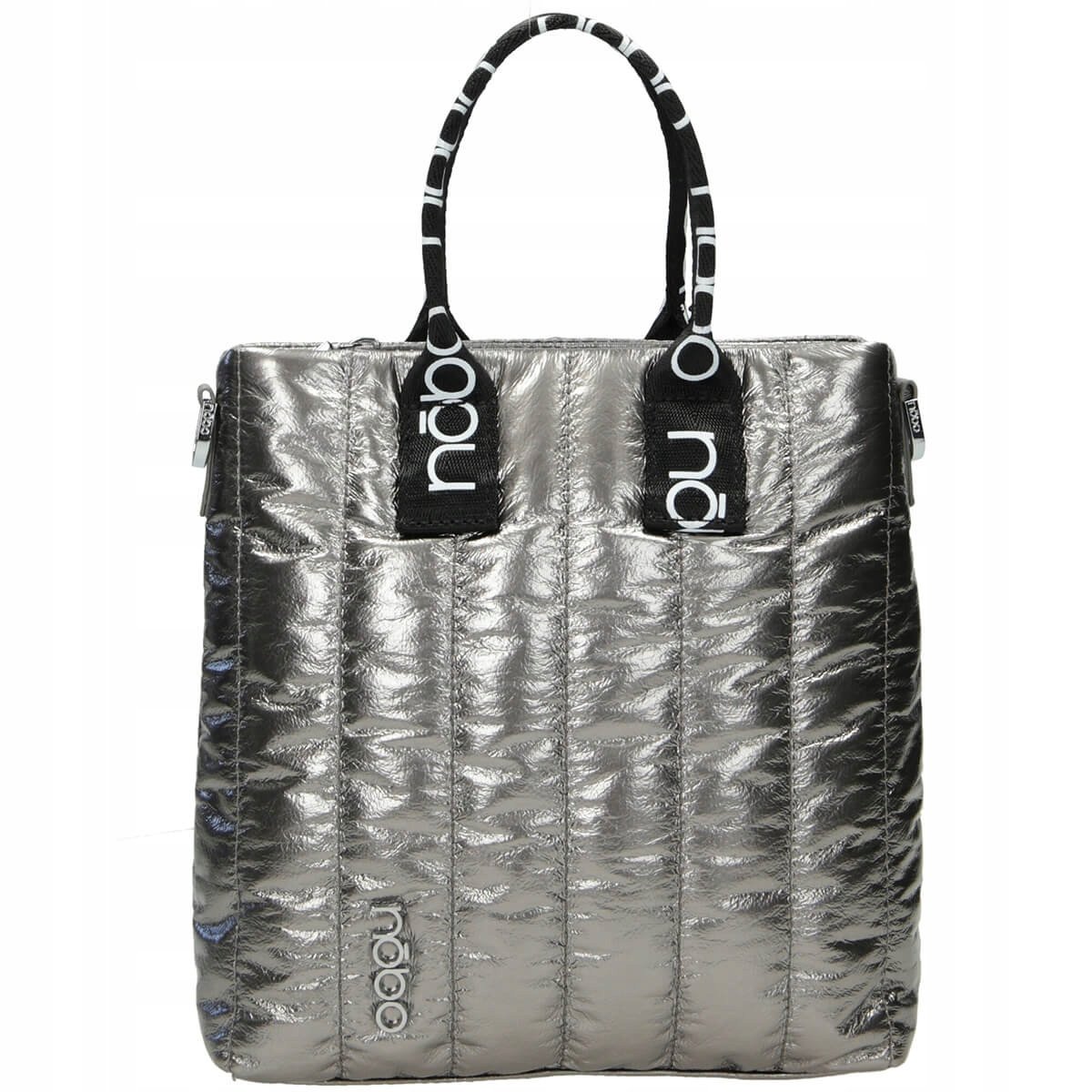 Nobo Stalowa Pikowana Damska Torba Listonoszka - Nobo | Moda Sklep EMPIK.COM