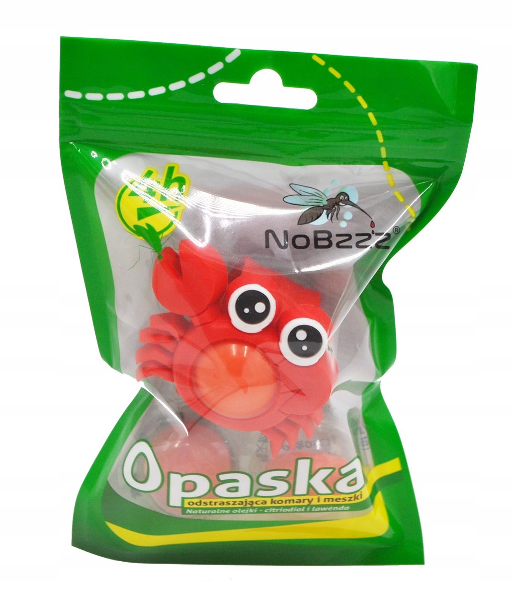 ...NoBzzz OPASKA NA KOMARY i MESZKI DLA DZIECI Krab - brak informacji ...