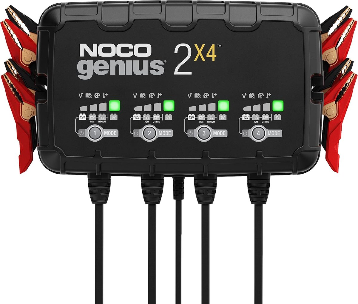 Noco Genius2X4 - Poczwarna Ładowarka Do Akumulatorów - Noco ...