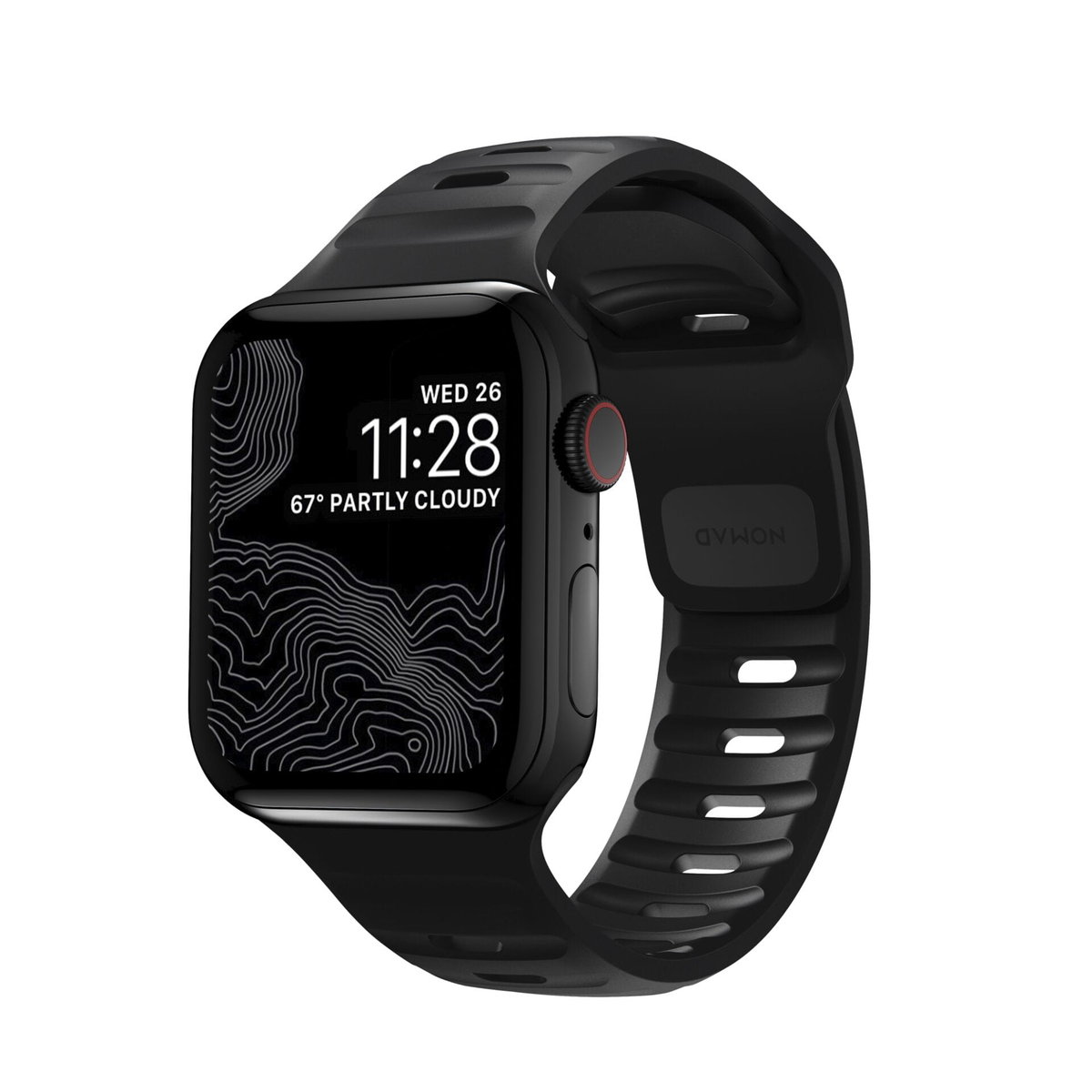 NOMAD Sport Strap V2 Waterproof 41mm / 40mm / 38mm Black - Inny ...