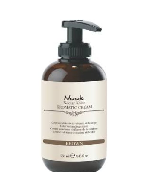 Nook Nectar Color Kromatic Cream odżywka koloryzująca BROWN (Ciemny ...
