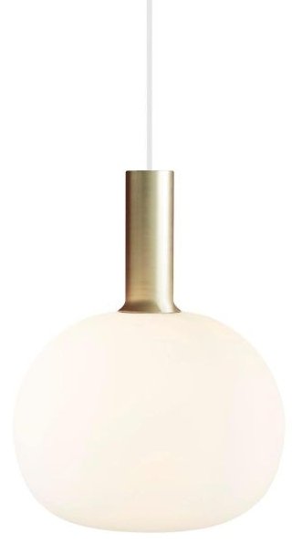 Nordlux Alton 25 lampa wisząca 1x60W biała/złota 47313001 - Inna marka ...