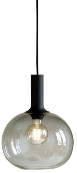Nordlux Alton 25 lampa wisząca 1x60W przydymiona/czarna 47313047 - Inna ...