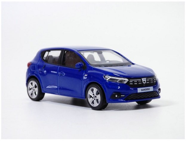 Norev Dacia Sandero 2021 Blue Iron 1:43 945257 - NOREV | Sklep EMPIK.COM