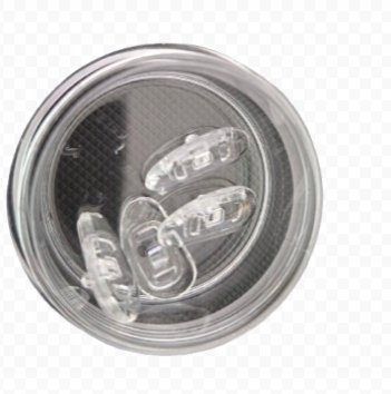 NOSKI DO OKULARÓW 4szt 14,6x8,2mm antypoślizgowe transparentne ...