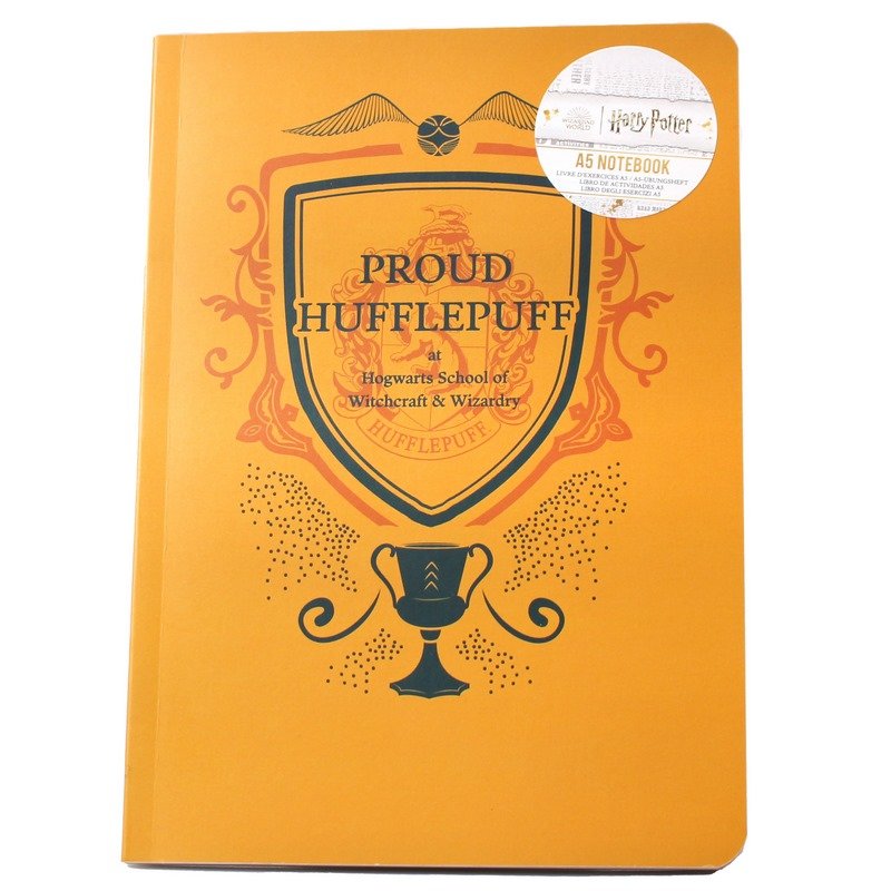Notatnik A5 Harry Potter Dumny Hufflepuff - Grupo Erik | Sklep EMPIK.COM