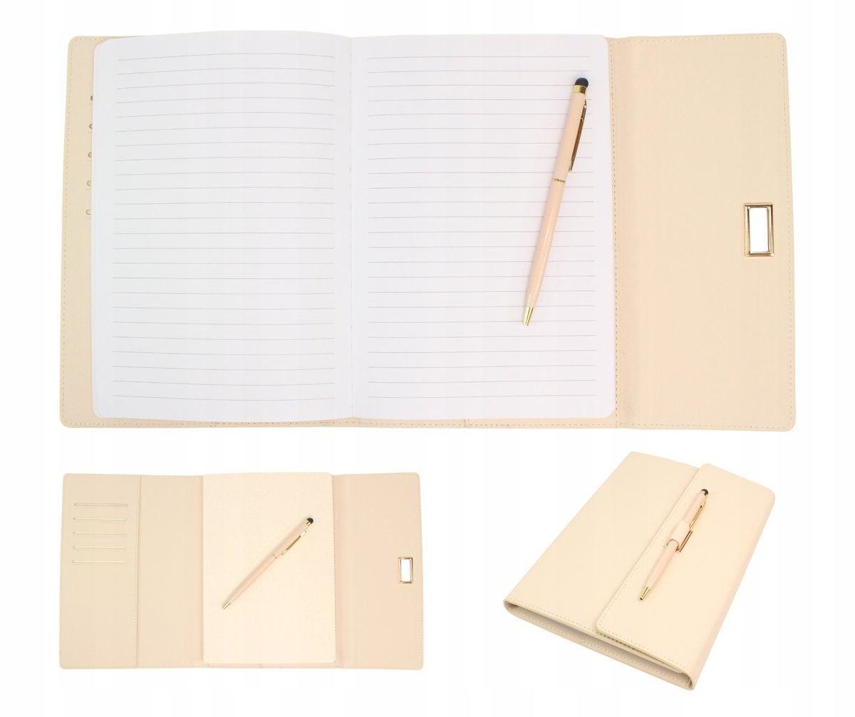 Notatnik Notes Organizer Wizytownik A5 Linie - Roanna | Sklep EMPIK.COM