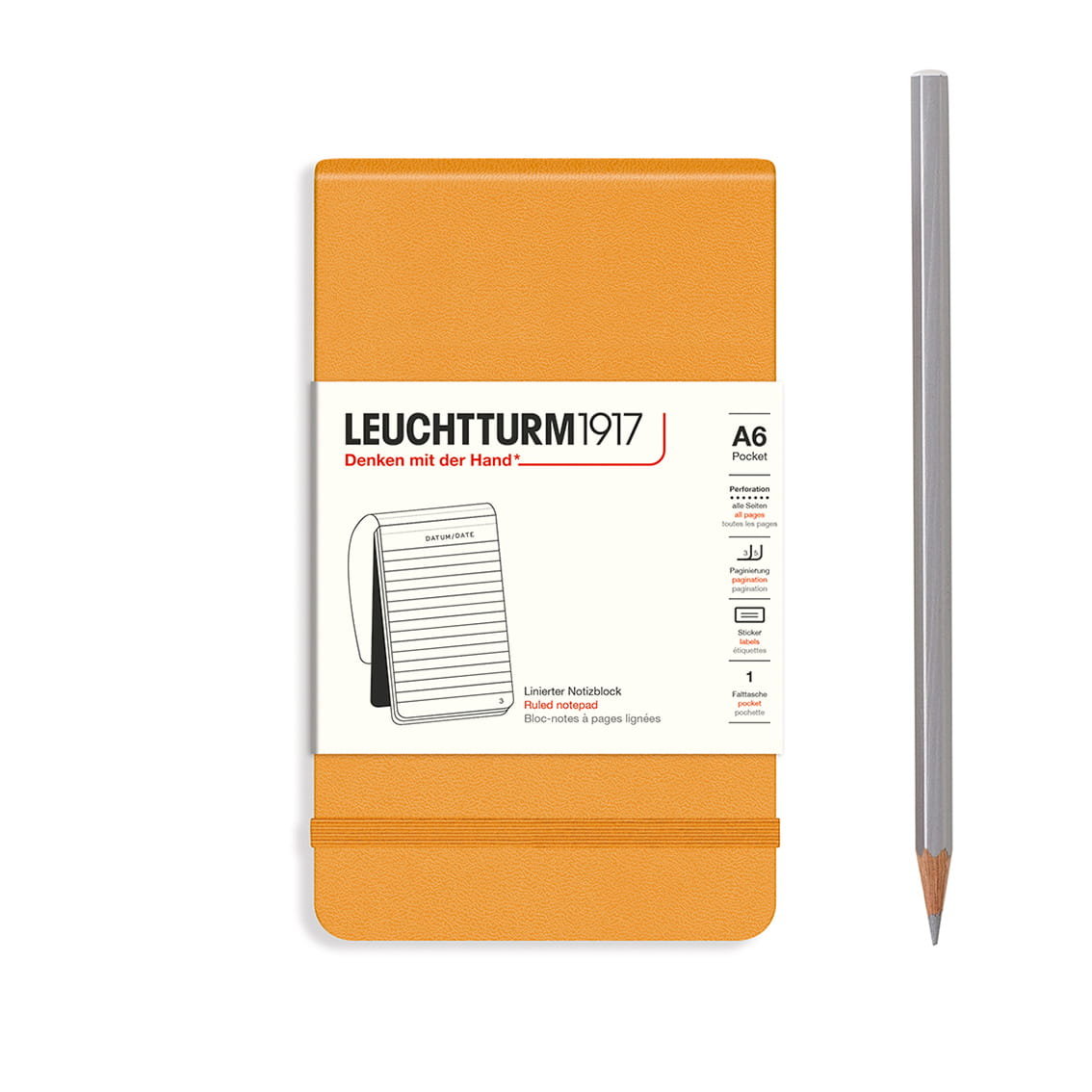 Notatnik Reporterski Leuchtturm1917 Pocket A6 Linie Rising Sun - Inna ...