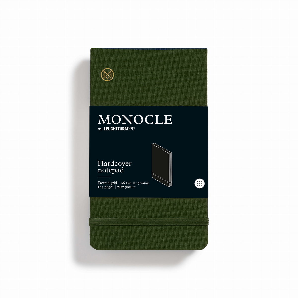 Notatnik Reporterski Monocle by Leuchtturm1917 Pocket A6, Kropki, Olive ...