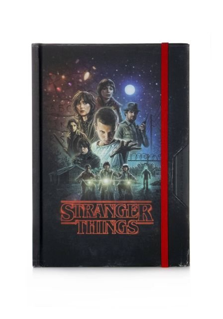 Notes A5 Stranger Things notatnik 120 kartek w linie na gumkę ...