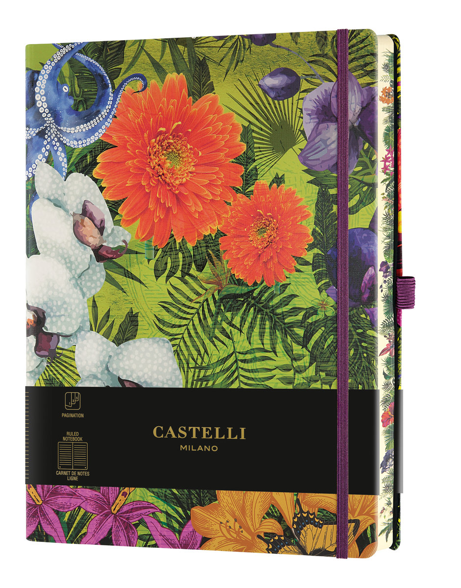 Notes Castelli Orchid Eden 25X19 Lini - Castelli | Sklep EMPIK.COM