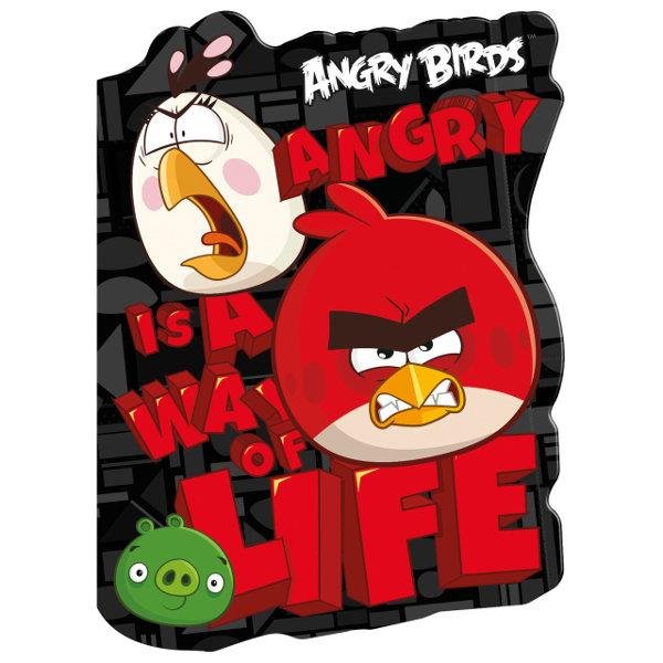 Notes kształtowy A6 Angry Birds p15/45 DERFORM (DERF.NKA6AB) - Derform ...