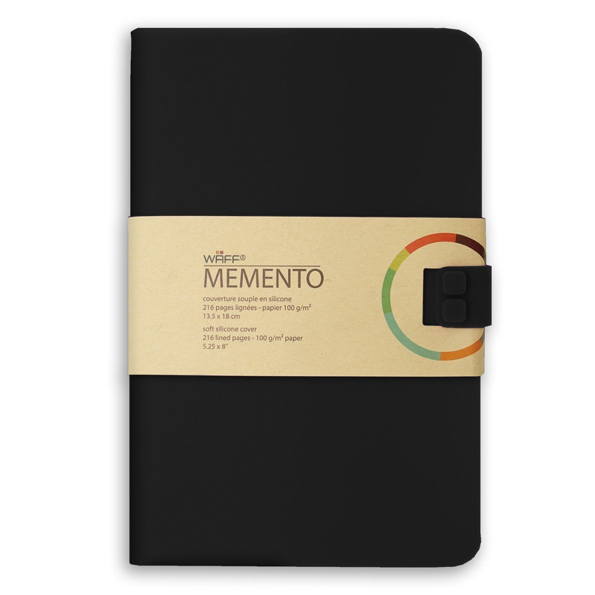 Notes Memento, A5, czarny - Aladine | Sklep EMPIK.COM