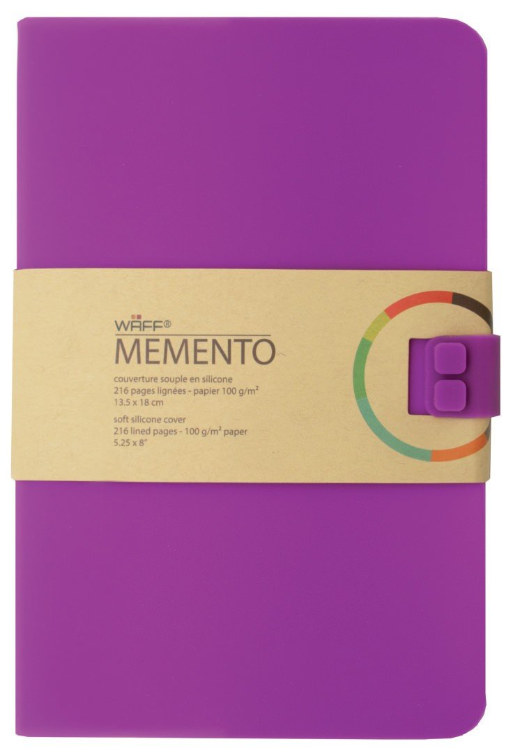 Notes Memento, A5, purpurowy - Aladine | Sklep EMPIK.COM