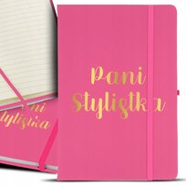 NOTES Różowy A5 GOLD Złocenie DLA STYLISTKI Wzory - Inna marka | Sklep ...