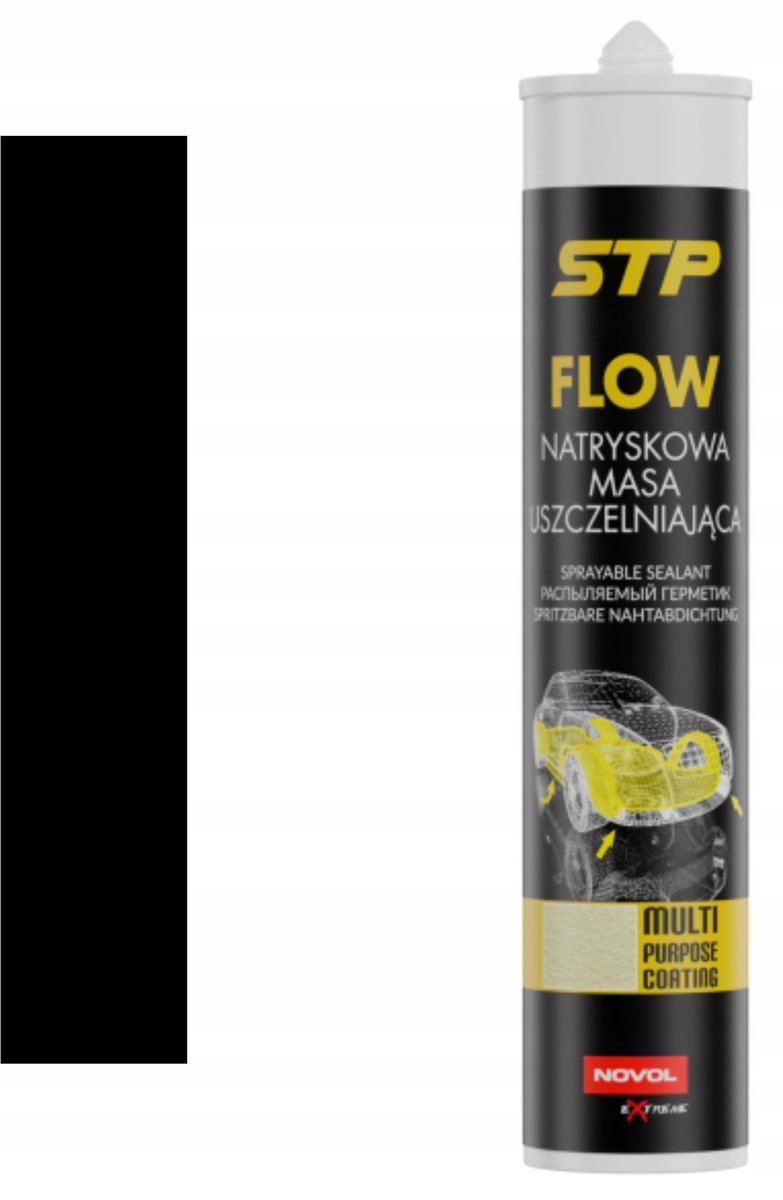 Novol - Masa Natryskowa Stp Flow 290Ml Czarny - Inna marka | Motoryzacja EMPIK