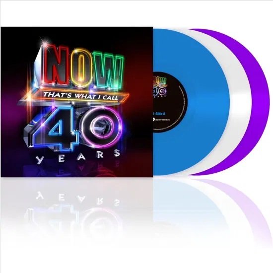 Now Thats What I Call 40 Years (Blue, White & Purple Vinyl), płyta ...