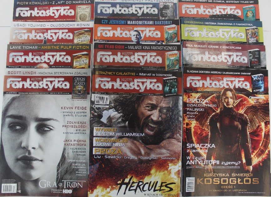 Nowa fantastyka Nr 1 do 12 / 14 - W opisie | Książka w Empik