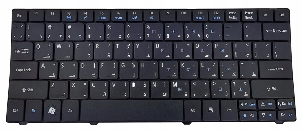 NOWA KLAWIATURA ACER ASPIRE 721 722 751 752 753 ZH7 ZA3 ZA5 1410 ...