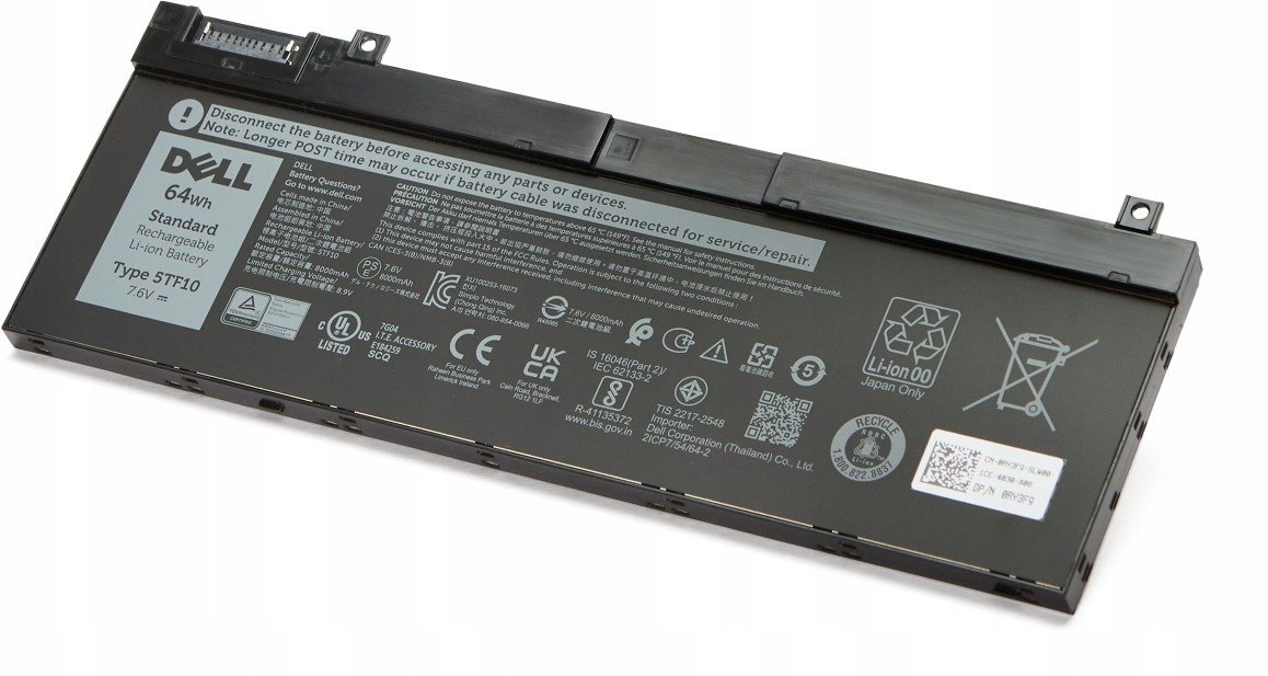 NOWA ORYGINALNA BATERIA DELL PRECISION 7530 7540 7730 7740 TYPE 5TF10 ...