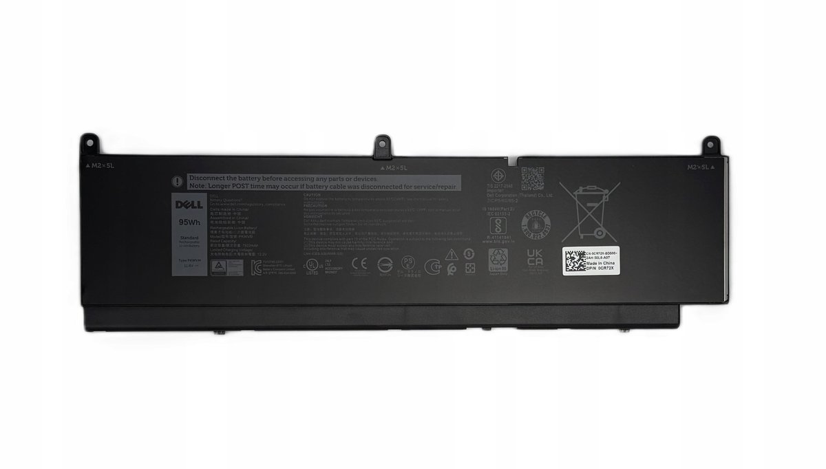 NOWA ORYGINALNA BATERIA DO LAPTOPA Dell Precision 7550 7560 7750 7760 ...