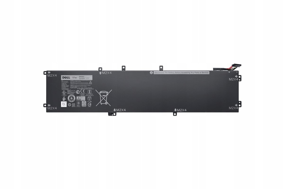 NOWA ORYGINALNA BATERIA DO LAPTOPA DELL TYPE 6GTPY GPM03 5XJ28 451-BBYB ...