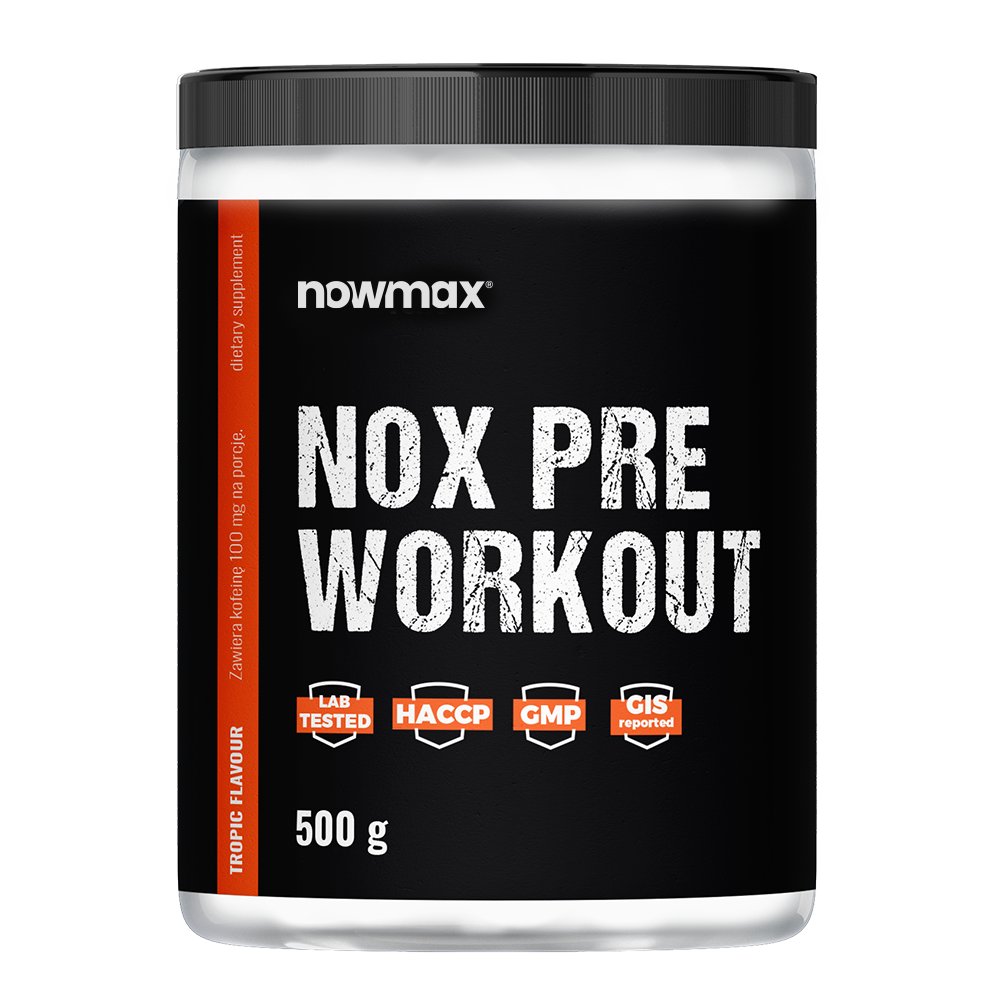 nowmax NOX Pre Workout 500 g, tropikalny - nowmax | Sport Sklep EMPIK.COM