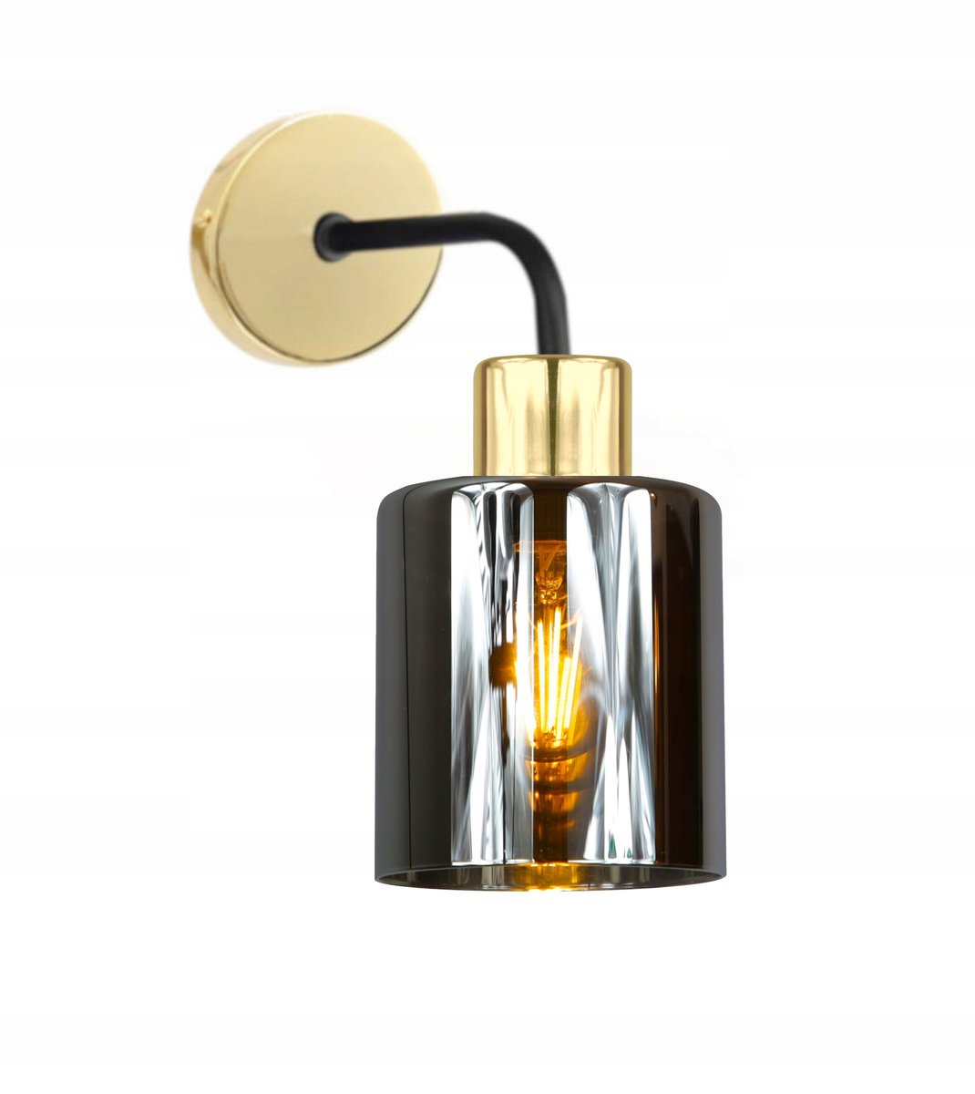 nowoczesny kinkiet ścienny złoty gold 54303f - Komat | Sklep EMPIK.COM