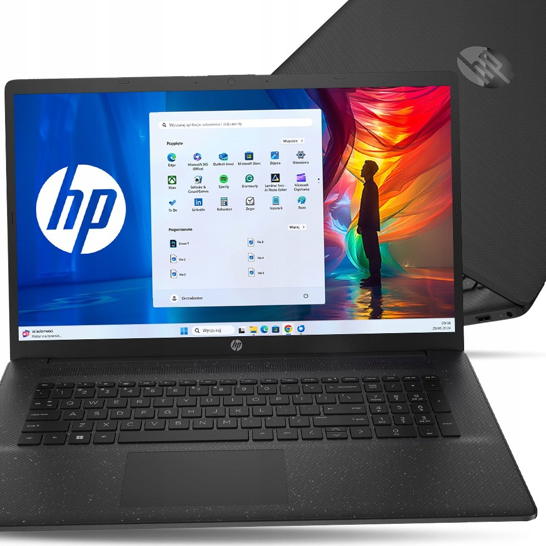 Nowoczesny Laptop Hp 17 Intel N200 8Gb Ddr4 Ssd Hdmi Usb-C W11 - HP ...