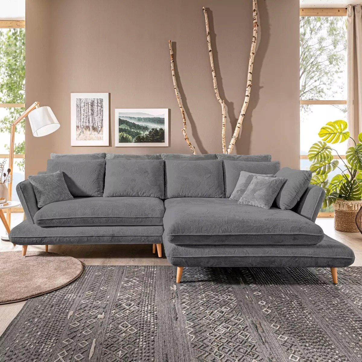 Nowoczesny Narożnik MONTE CORNER WERSAL funkcja spania - Domo Home ...