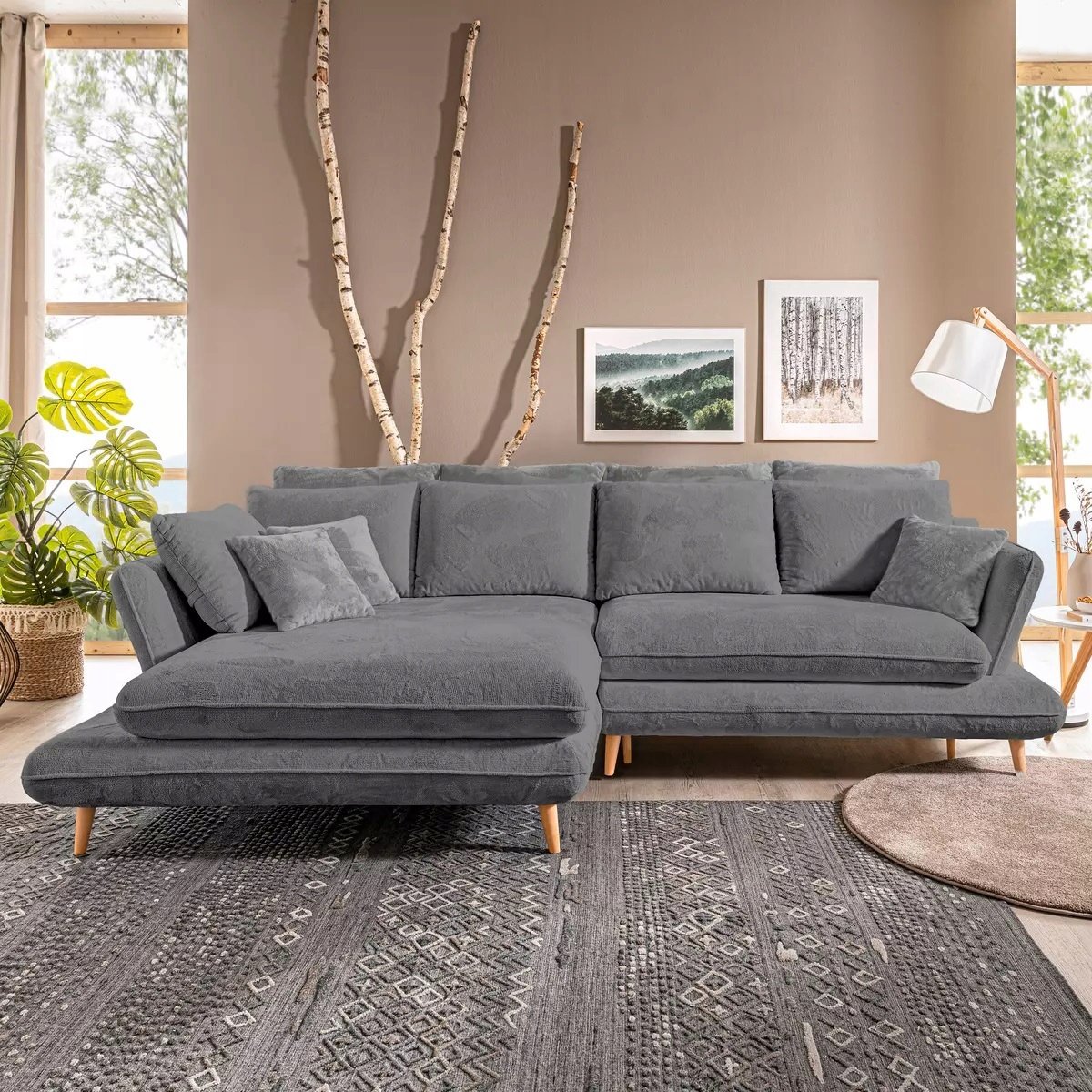 Nowoczesny Narożnik MONTE CORNER WERSAL funkcja spania - Domo Home ...