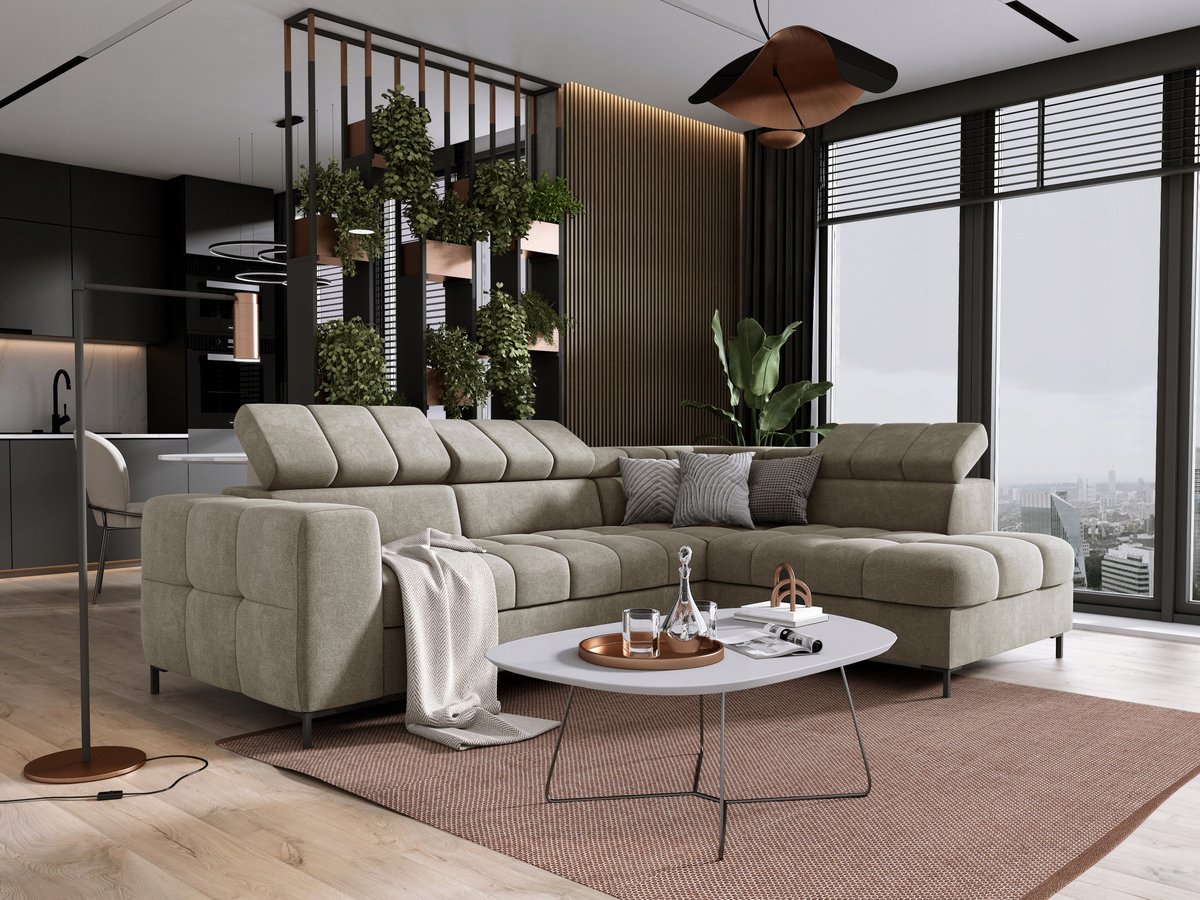 Nowoczesny Narożnik PABLOS Nowość funkcja spania - Domo Home | Sklep EMPIK.COM