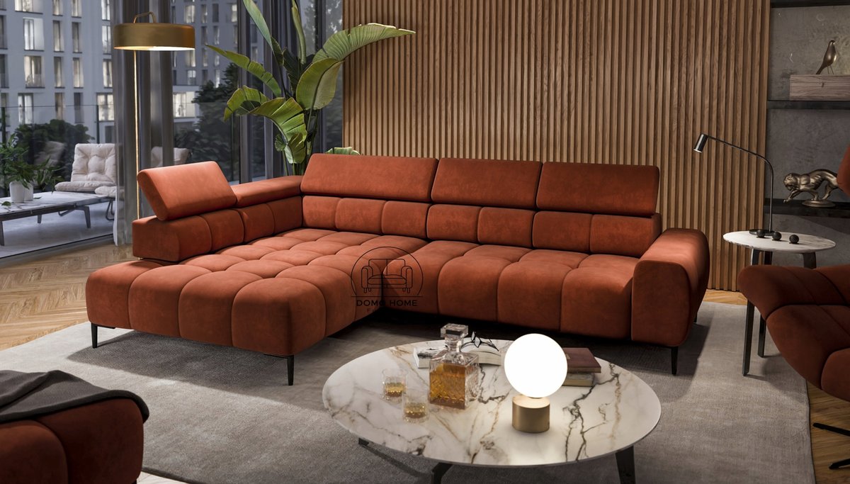 Nowoczesny narożnik PLAZA L WERSAL Salvador 7 Domo Home - Domo Home | Sklep EMPIK.COM