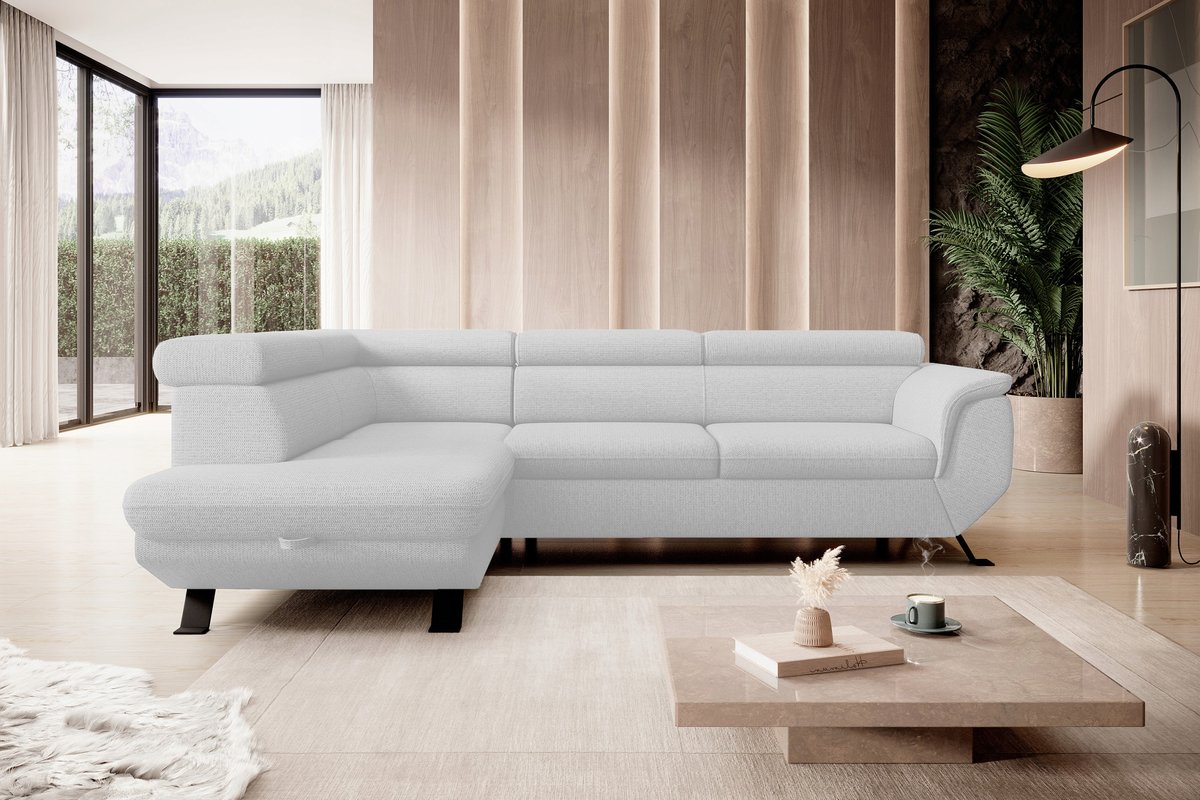 Nowoczesny Narożnik RAVEN L funkcja spania Nowość WERSAL - Domo Home ...