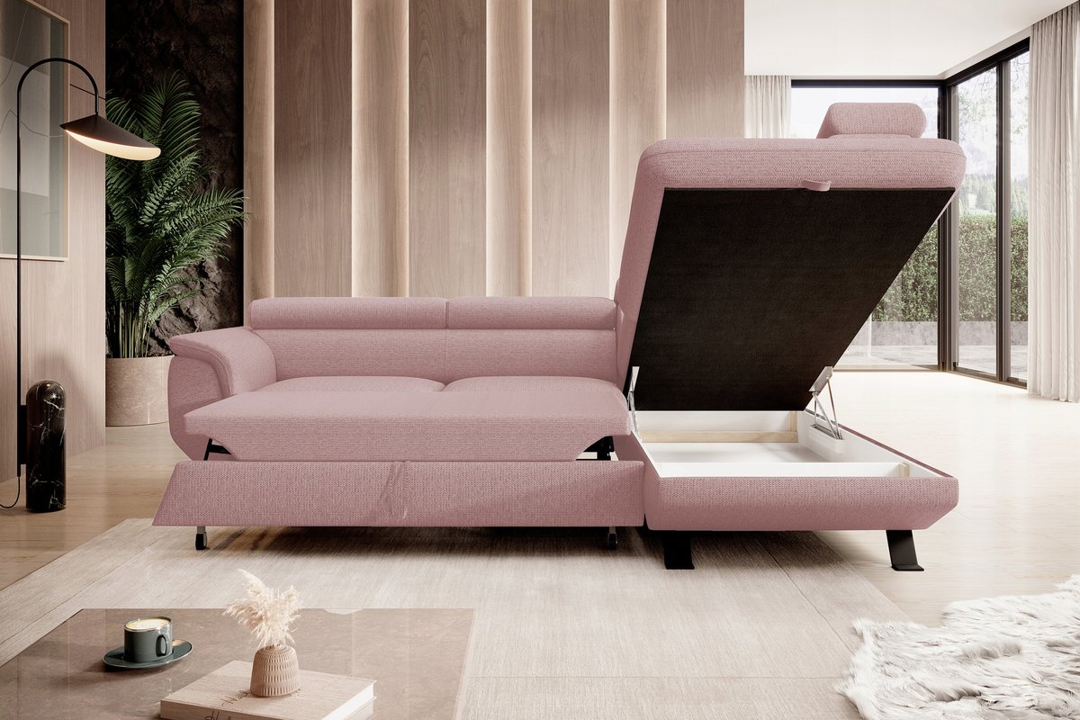 Nowoczesny Narożnik RAVEN L funkcja spania Nowość WERSAL - Domo Home ...