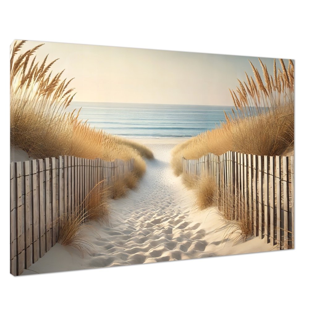 Nowoczesny obraz na płótnie plaża morze słońce do salonu sypialni ...
