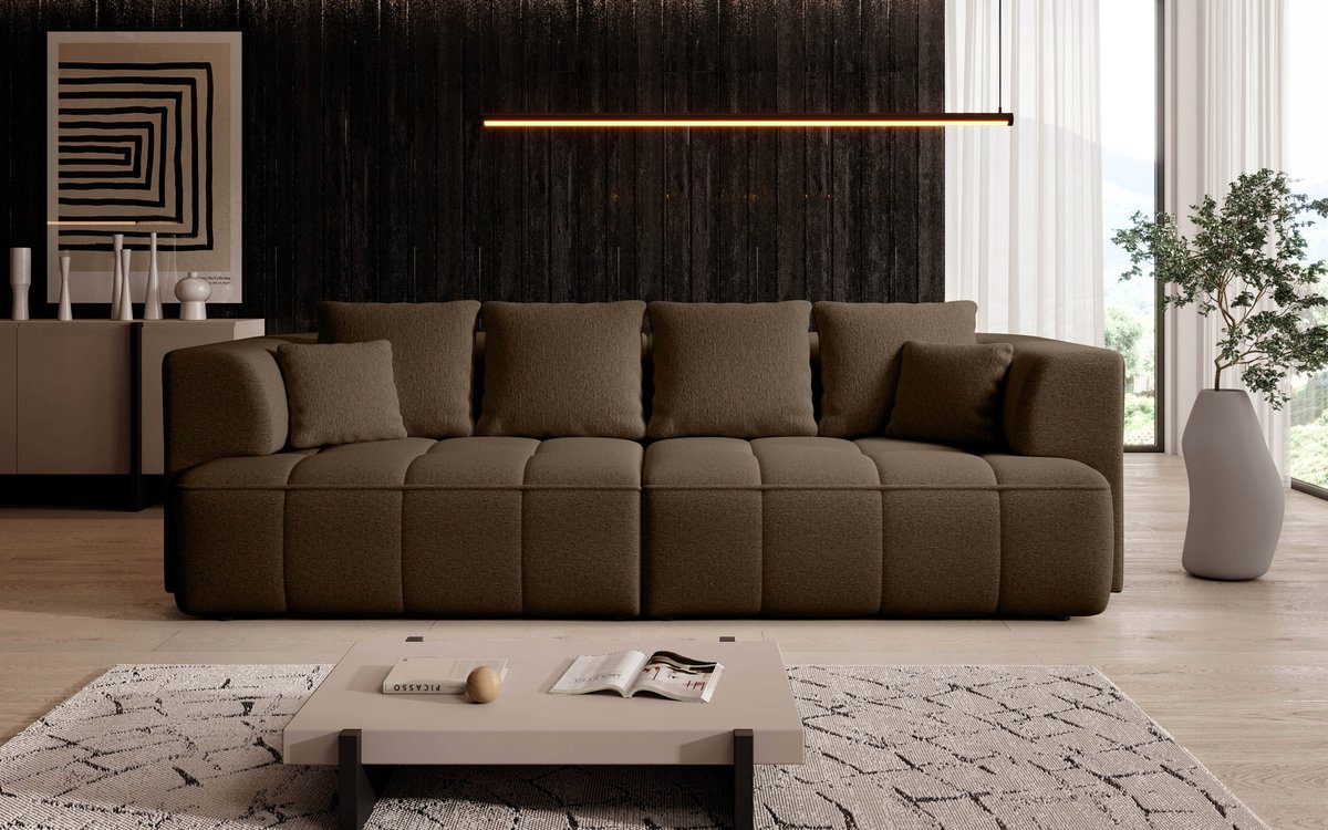 Nowoczesny Sofa Kanapa ALBIO BigSofa funkcja spania Wersal NOWOŚĆ 2025 ...