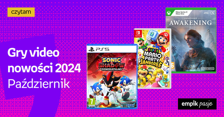 Nowości i zapowiedzi gier video na październik 2024 - GRAM - Empik Pasje