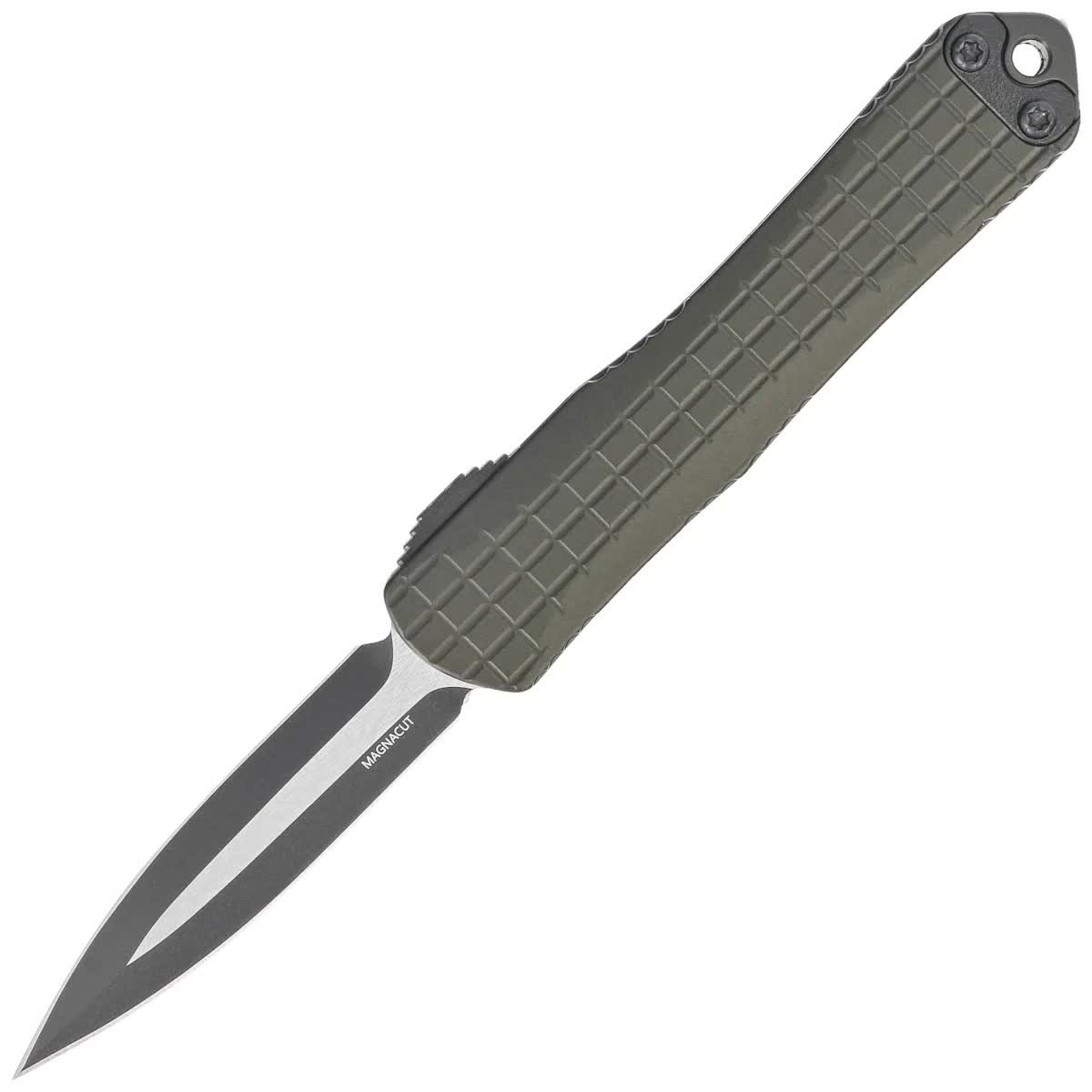 Nóż automatyczny OTF Heretic Manticore S D/E Green Frag Aluminium ...