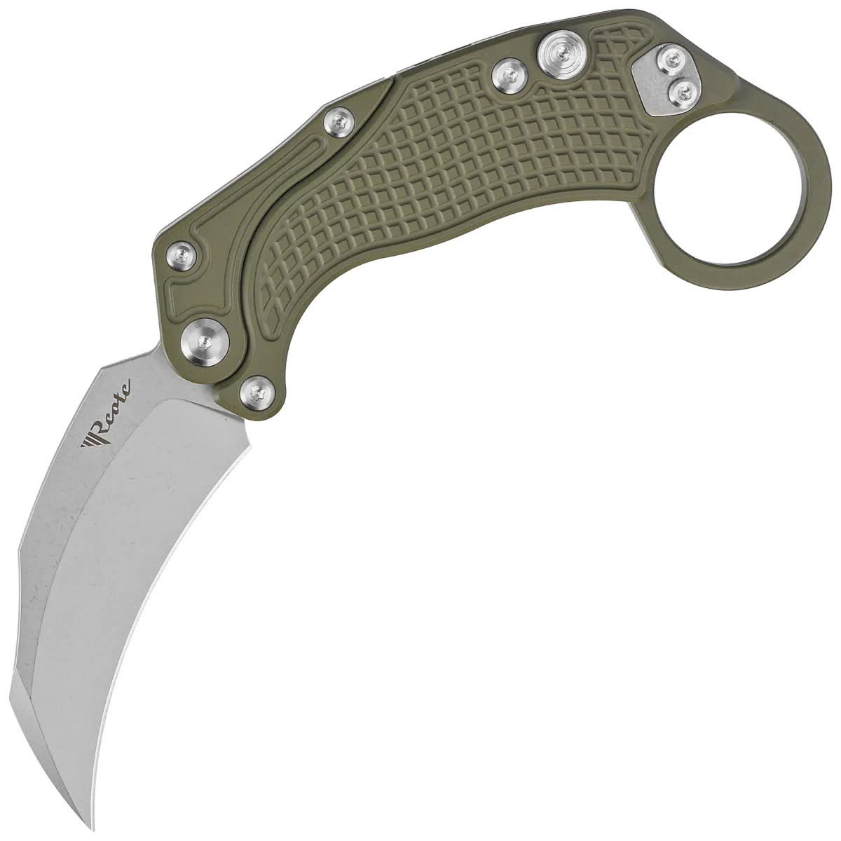Nóż grawitacyjny Reate EXO-K Gravity Karambit Green Aluminium ...