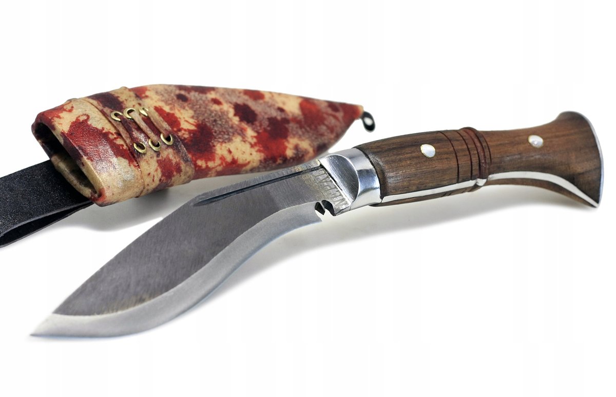 Nóż regionalny nepalski wojskowy KUKRI KHUKRI etui - OEM | Sport Sklep EMPIK.COM