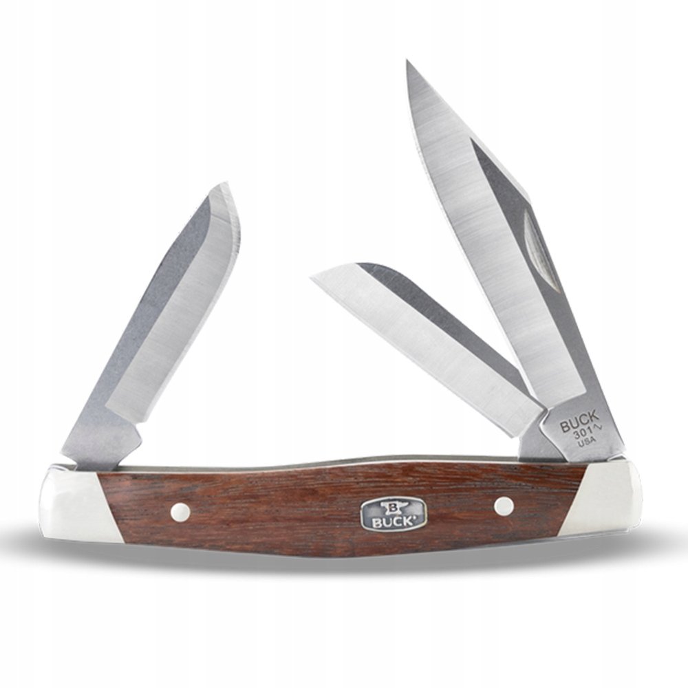 Nóż Składany Buck Knives 301 Stockman Wood - Buck | Sklep EMPIK.COM