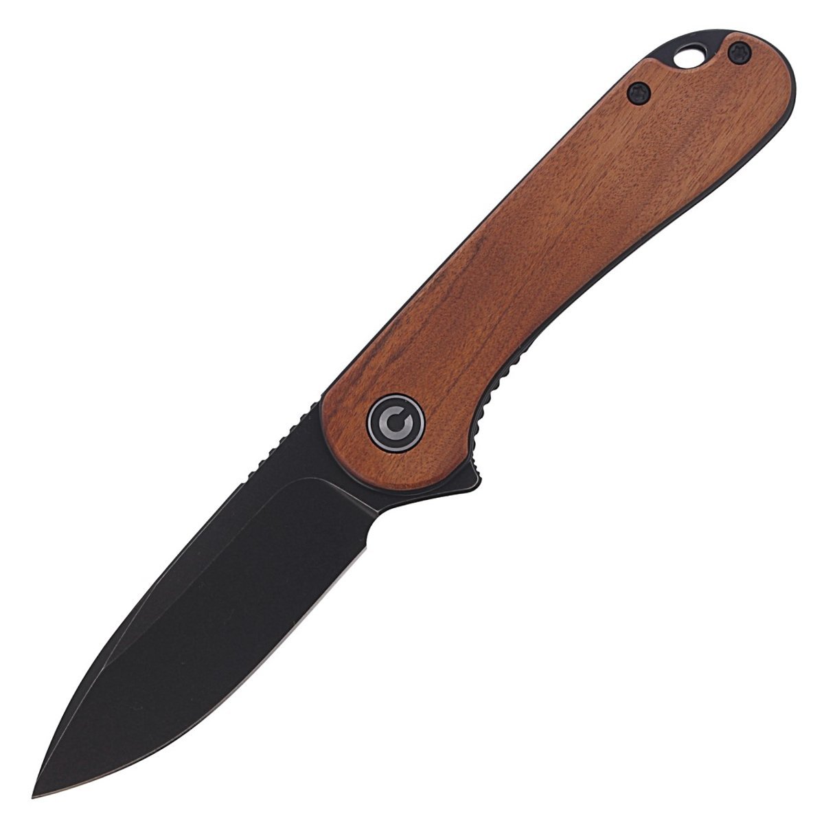 Nóż składany CIVIVI Elementum Flipper Cuibourtia Wood, Black ...